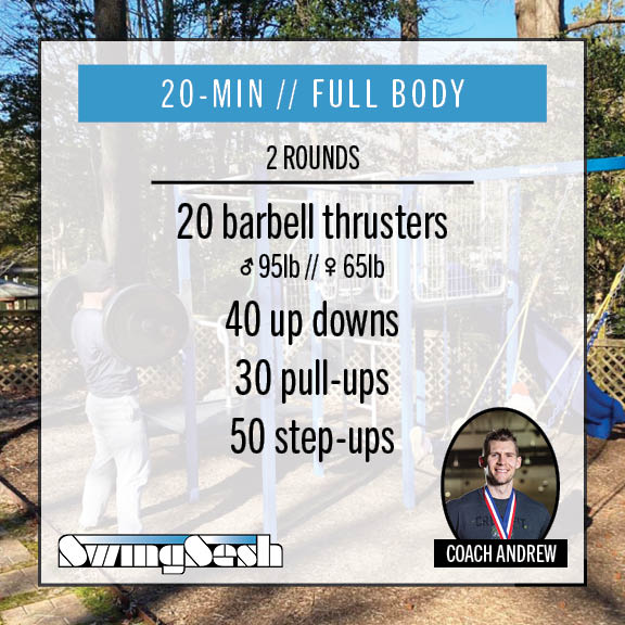 20-min // Full Body – SwingSesh