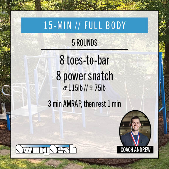 15-min // Full body – SwingSesh