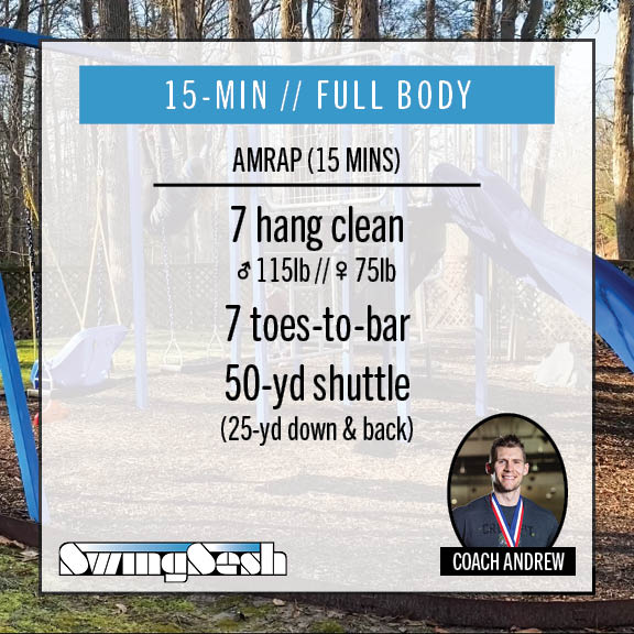 15-min // Full Body – SwingSesh