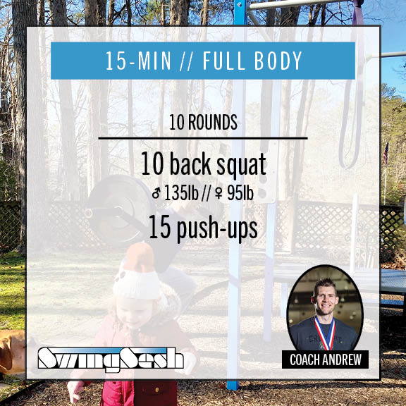 15-min // Full Body – SwingSesh